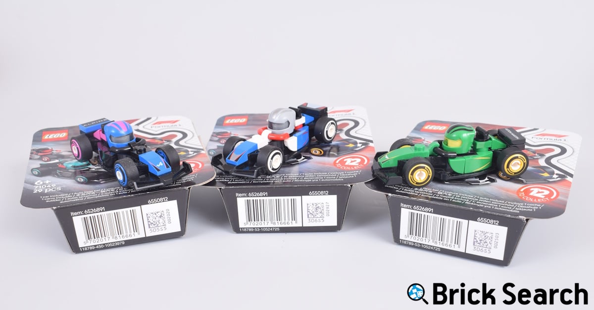 UK codes for LEGO F1 Collectibles added to Brick Search – Brick Search: The best LEGO minifigure ...